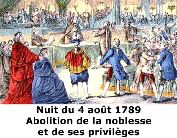 La Nuit du 4 août 1789 et l’abolition des privilèges par Louis SAISI – Ideesaisies